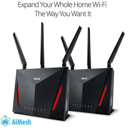 Buy ASUS RT-AC86U AC2900 Wireless Dual-Band Gigabit Gaming Router at ...