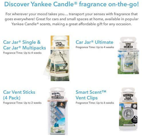 Yankee Candle Vanilla Lime Car Vent Sticks | IMASTUDENT.COM