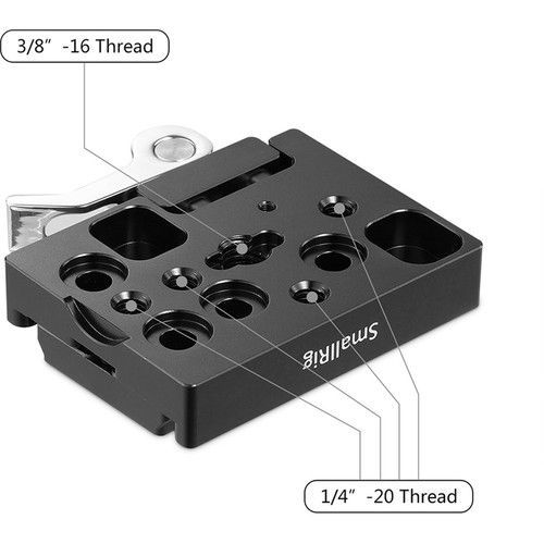 Buy SmallRig 2144B Quick Release Arca-Type Base and Plate at Lowest ...