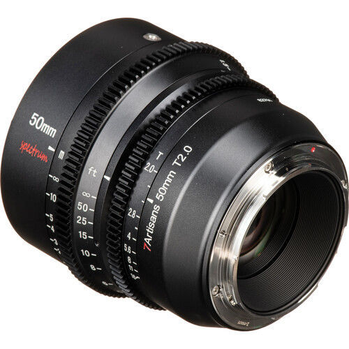 Buy 7artisans 50mm T2.0 Spectrum Cine Lens Z Mount at Lowest Price in India | IMASTUDENT.COM