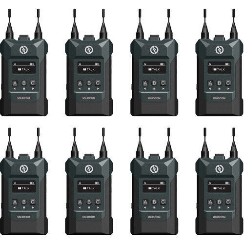 Buy Hollyland Solidcom M1 Full-Duplex Wireless Intercom Solution (8 Beltpacks) at Lowest Price ...
