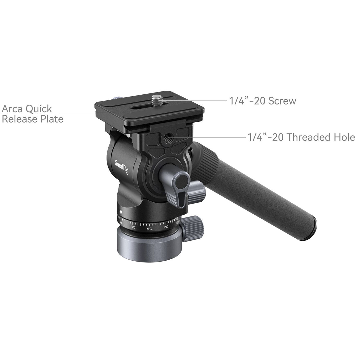 SmallRig 4170B CH20 Video Head with Leveling Base Lowest Price in India | IMASTUDENT.COM