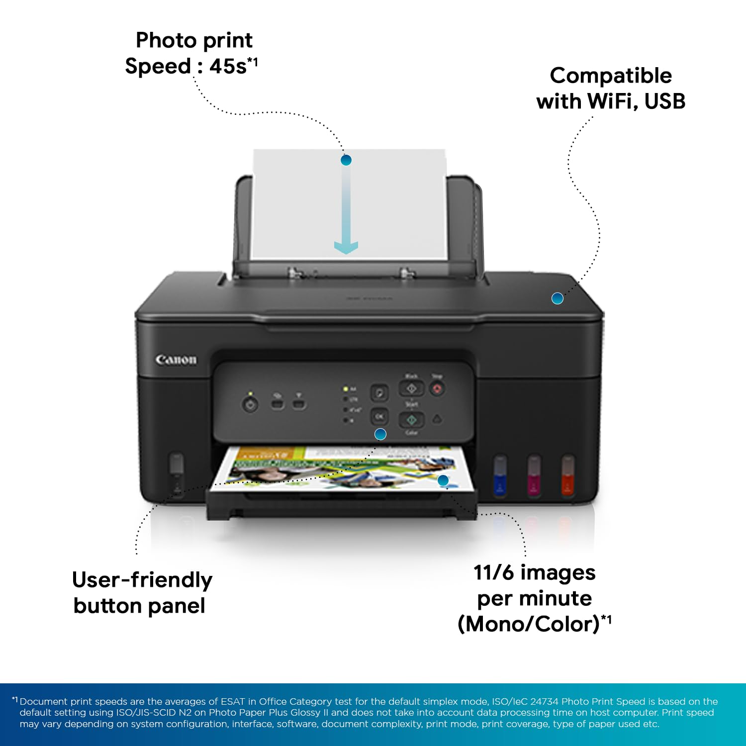 Canon Pixma G3730 Multi-Function Wireless Ink-Tank Printer Lowest Price ...