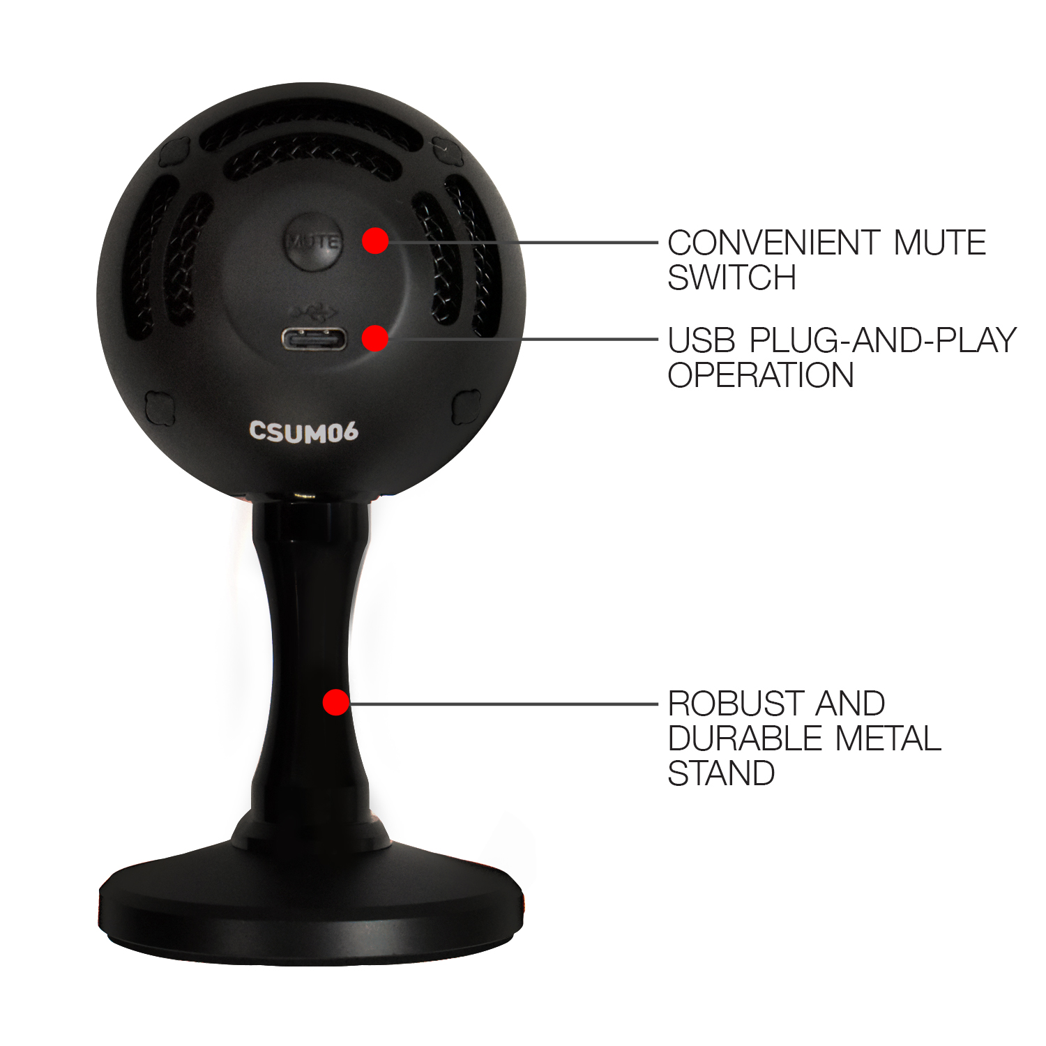 JBL Commercial CSUM06 Mini USB Unidirectional Microphone Lowest Price ...