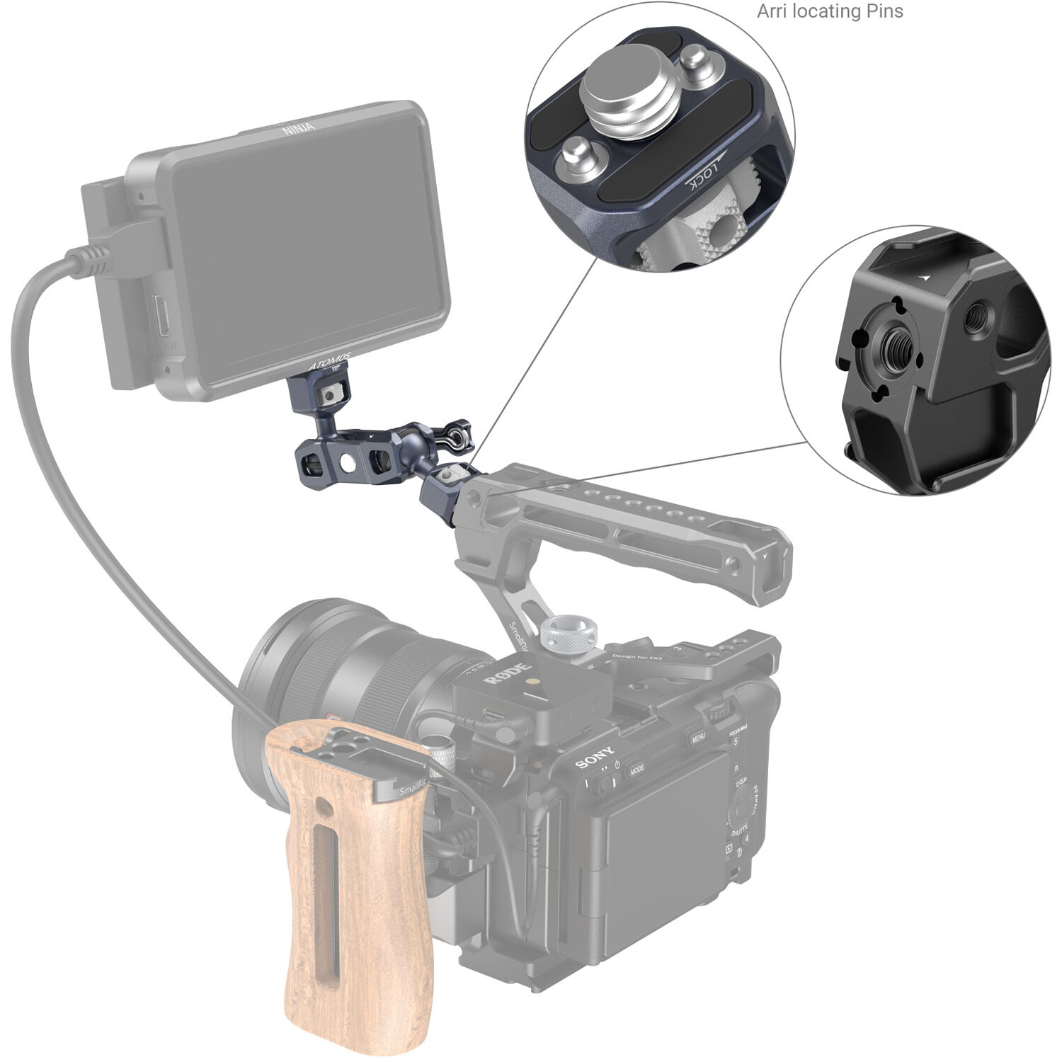 Buy SmallRig 3874 Magic Arm with Dual Ball Heads at Lowest Price in ...