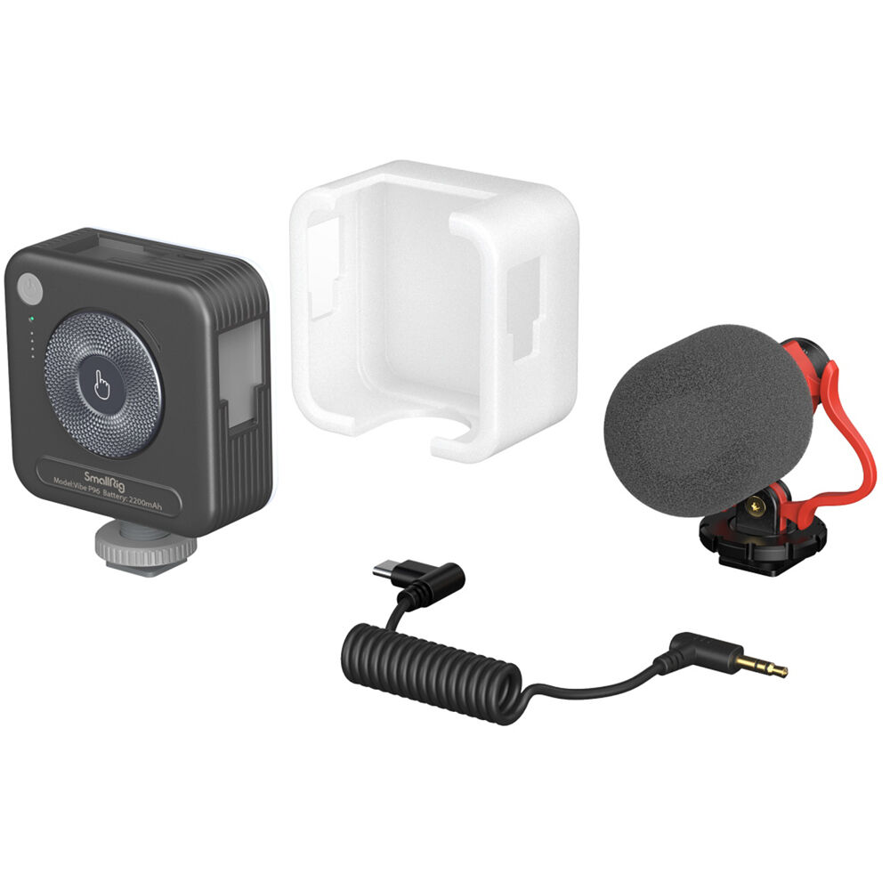 Smallrig 4369 Smartphone VK-50 Vlog Tripod Kit (Advanced Version ...