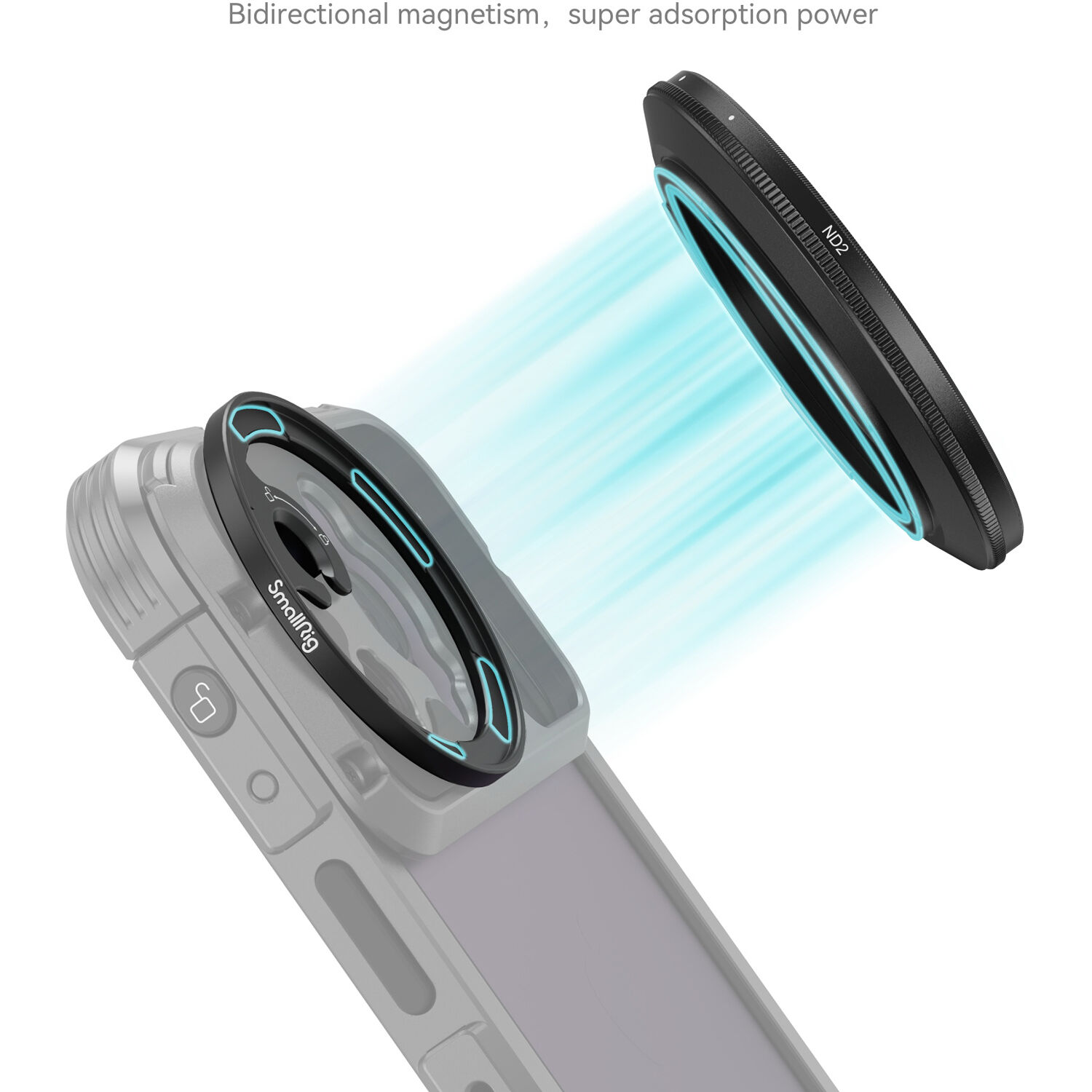 SmallRig 4386B MagEase Magnetic VND Filter Kit with M-Mount Filter ...