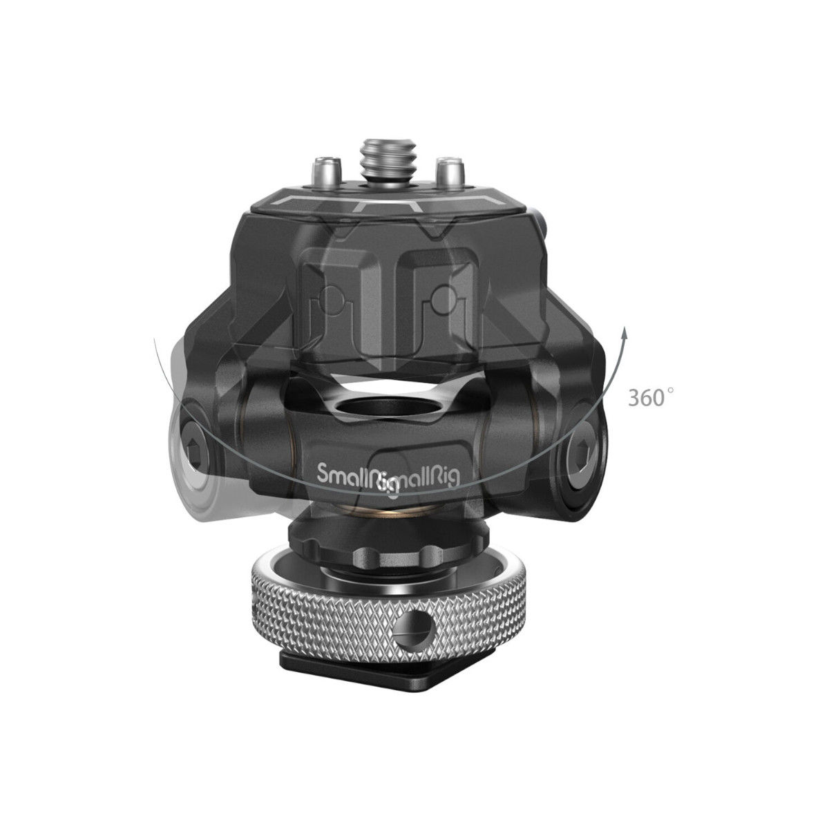 SmallRig 3514C Drop-in HawkLock Mini Quick Release Monitor Mount with ...