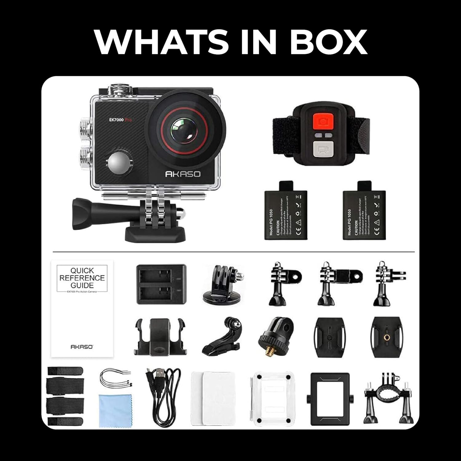 AKASO EK7000 Pro Action Camera Lowest Price in India | IMASTUDENT.COM