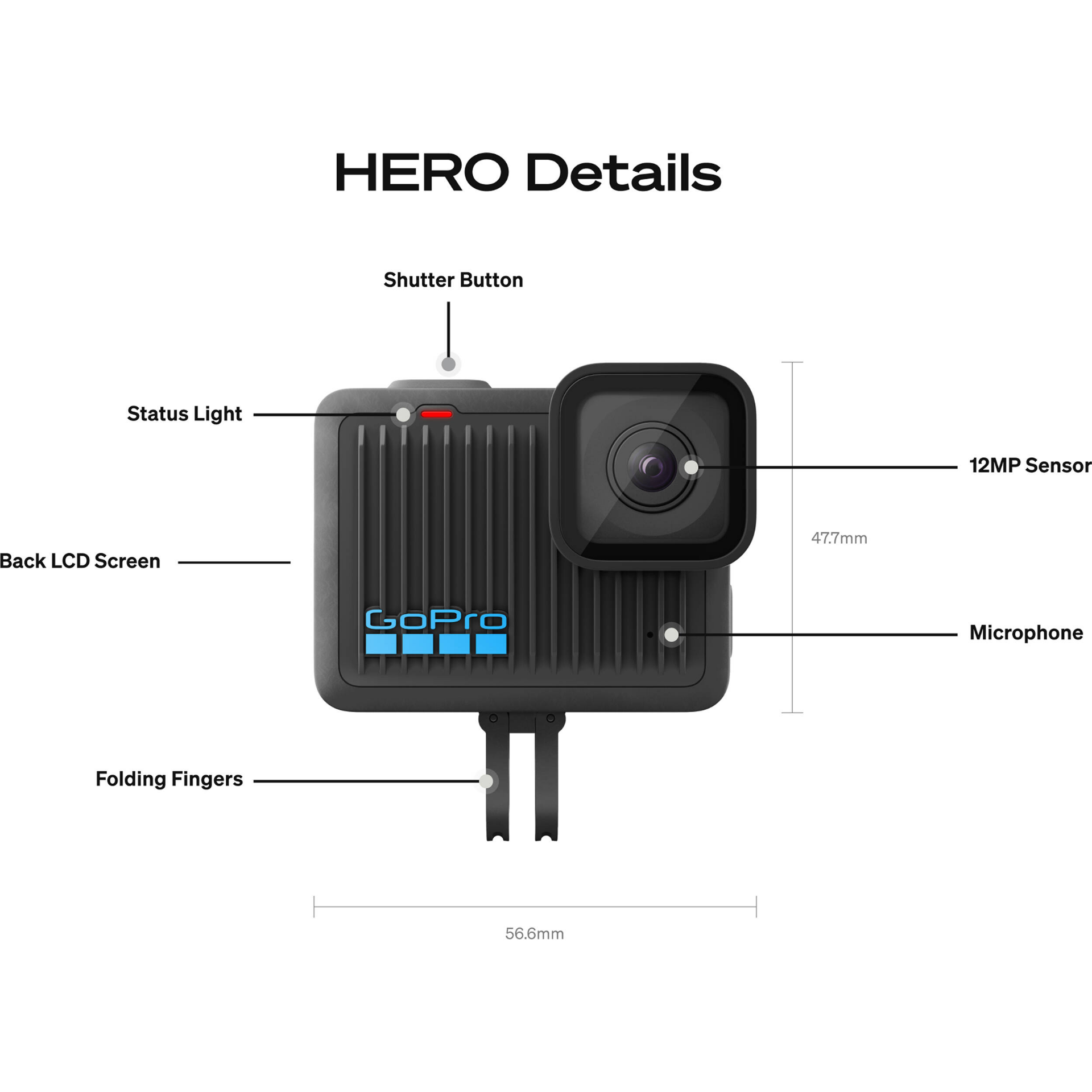 Buy GoPro HERO Compact Action Camera at Lowest Price in India | IMASTUDENT.COM