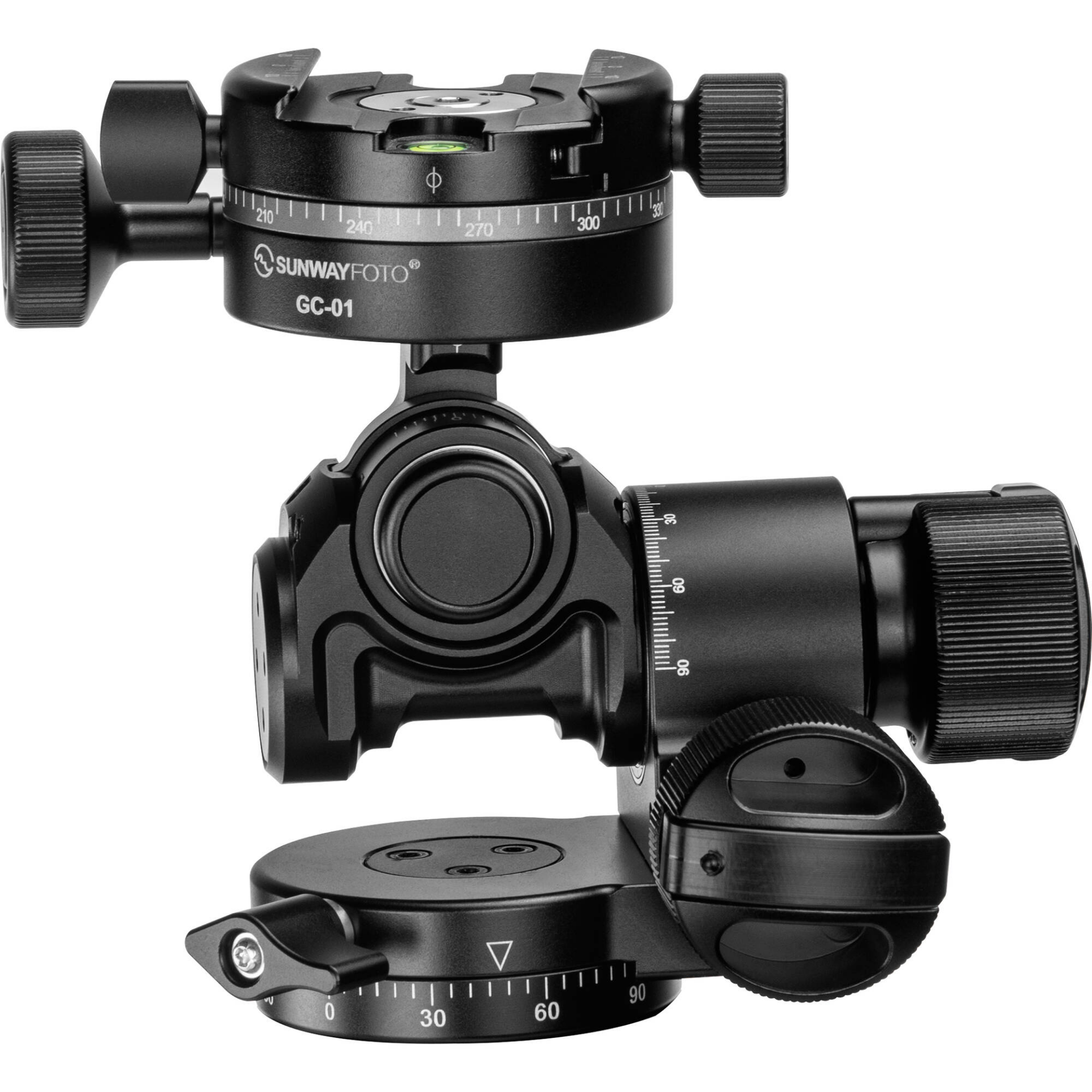 Sunwayfoto GH-PRO II + 3-Way Geared Tripod Head Lowest Price in India | IMASTUDENT.COM