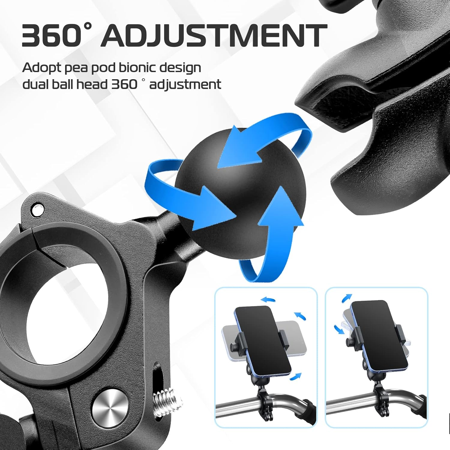 ULANZI MP-5 Aluminum Bike Motorcycle Handlebar Mount Lowest Price in ...
