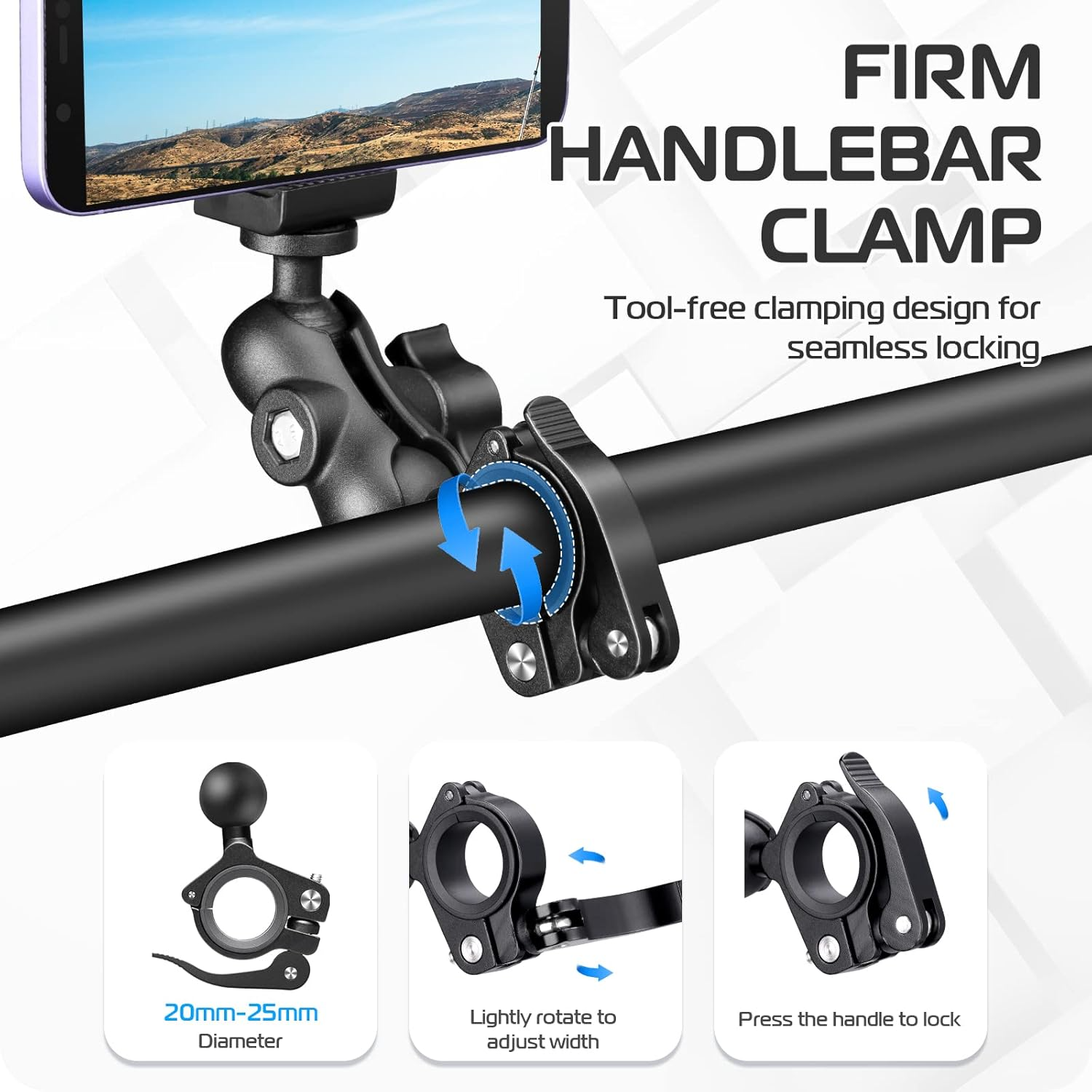 ULANZI MP-5 Aluminum Bike Motorcycle Handlebar Mount Lowest Price in ...