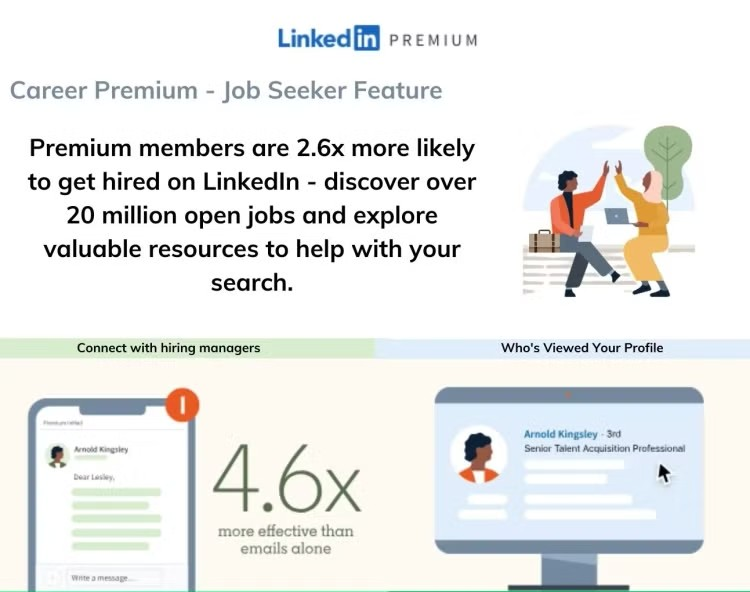 Buy LinkedIn Premium Career - 12 Months Subscription Key