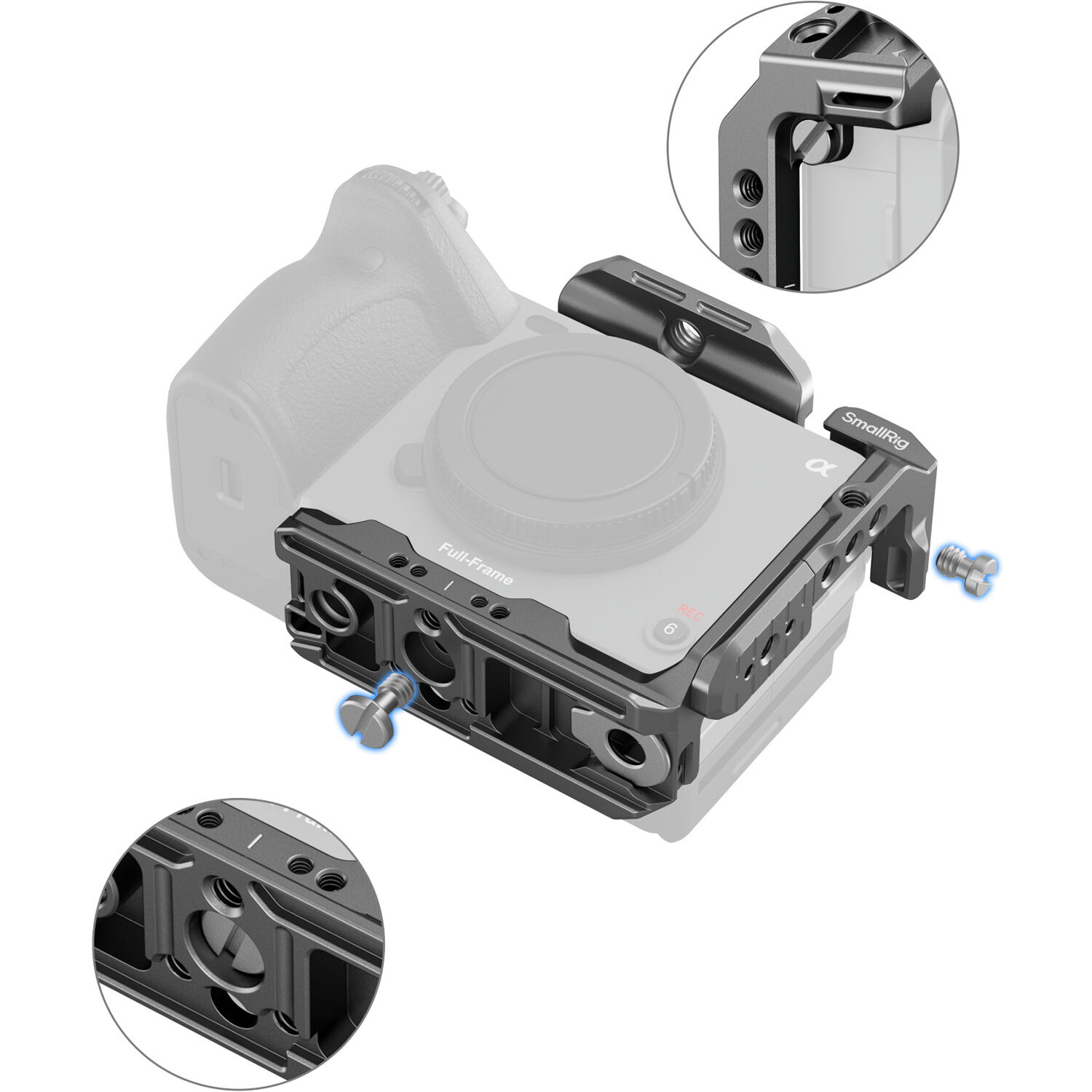 SmallRig 4772 HawkLock Quick Release Half Cage For Sony FX3 / FX30 ...