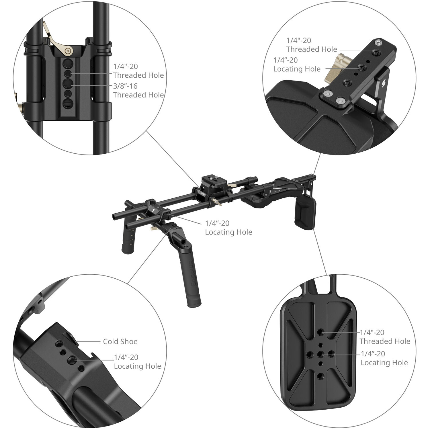 SmallRig 4480 Classic Version Shoulder Rig Kit Lowest Price in India ...
