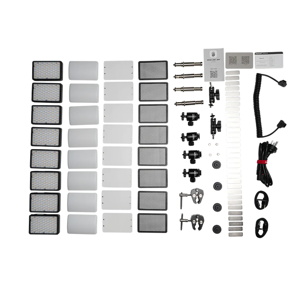 Aputure MC Pro RGBWW LED Light Panel 8 Light Kit Lowest Price in India ...