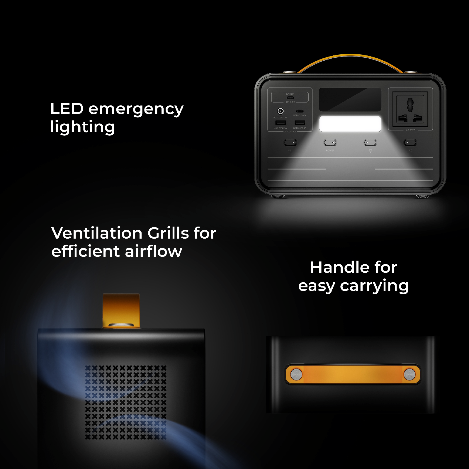 Digitek DPS 300W Portable AC/DC Power Station Lowest Price in India ...