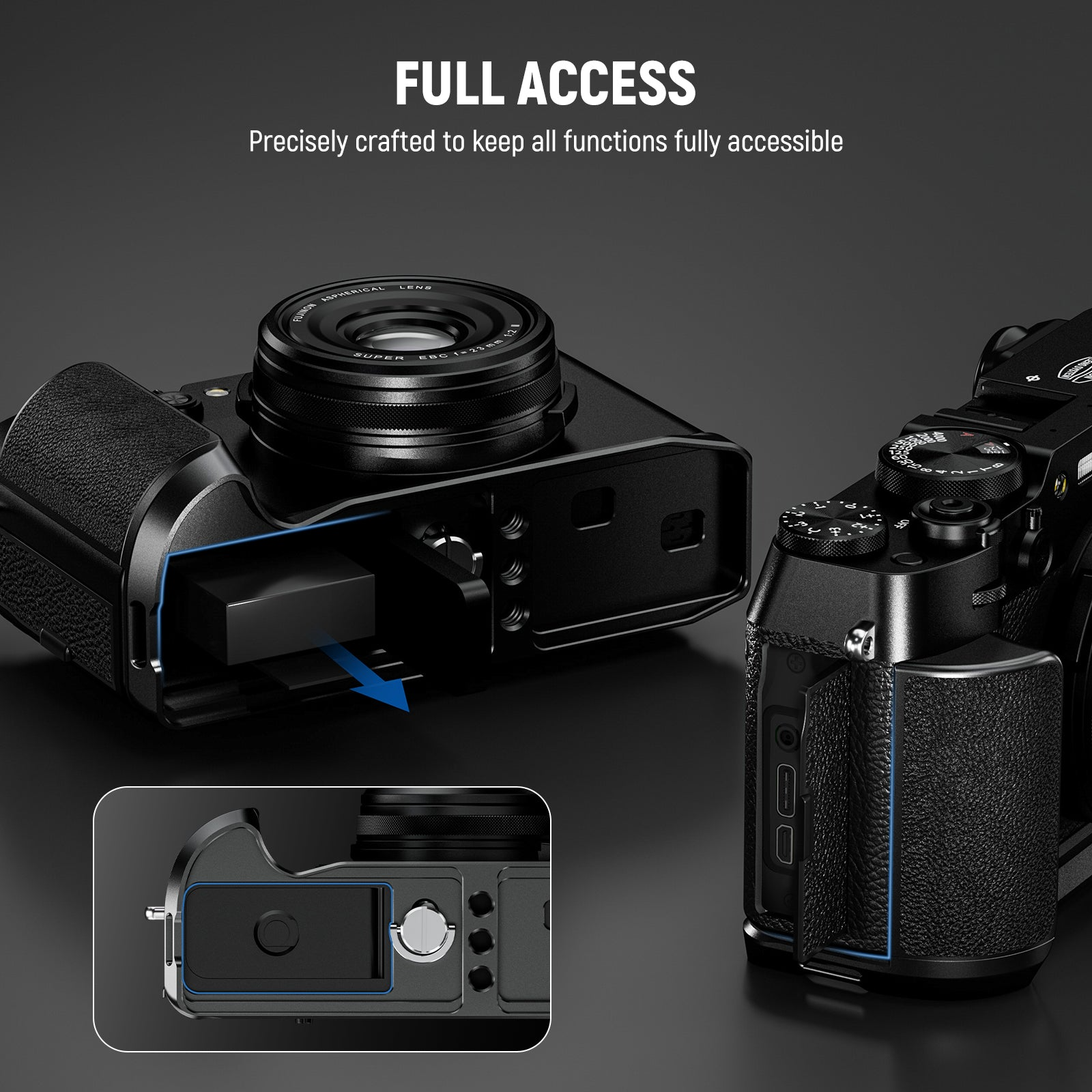 Buy NEEWER CA084 Baseplate for Fujifilm X100VI and X100V at Lowest Price in India | IMASTUDENT.COM