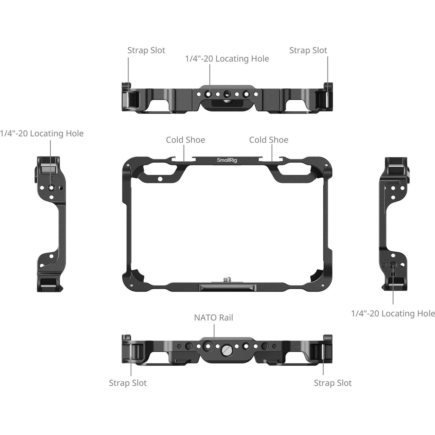 Buy SmallRig 5030 Cage Kit for Atomos Shinobi II at Lowest Price in ...