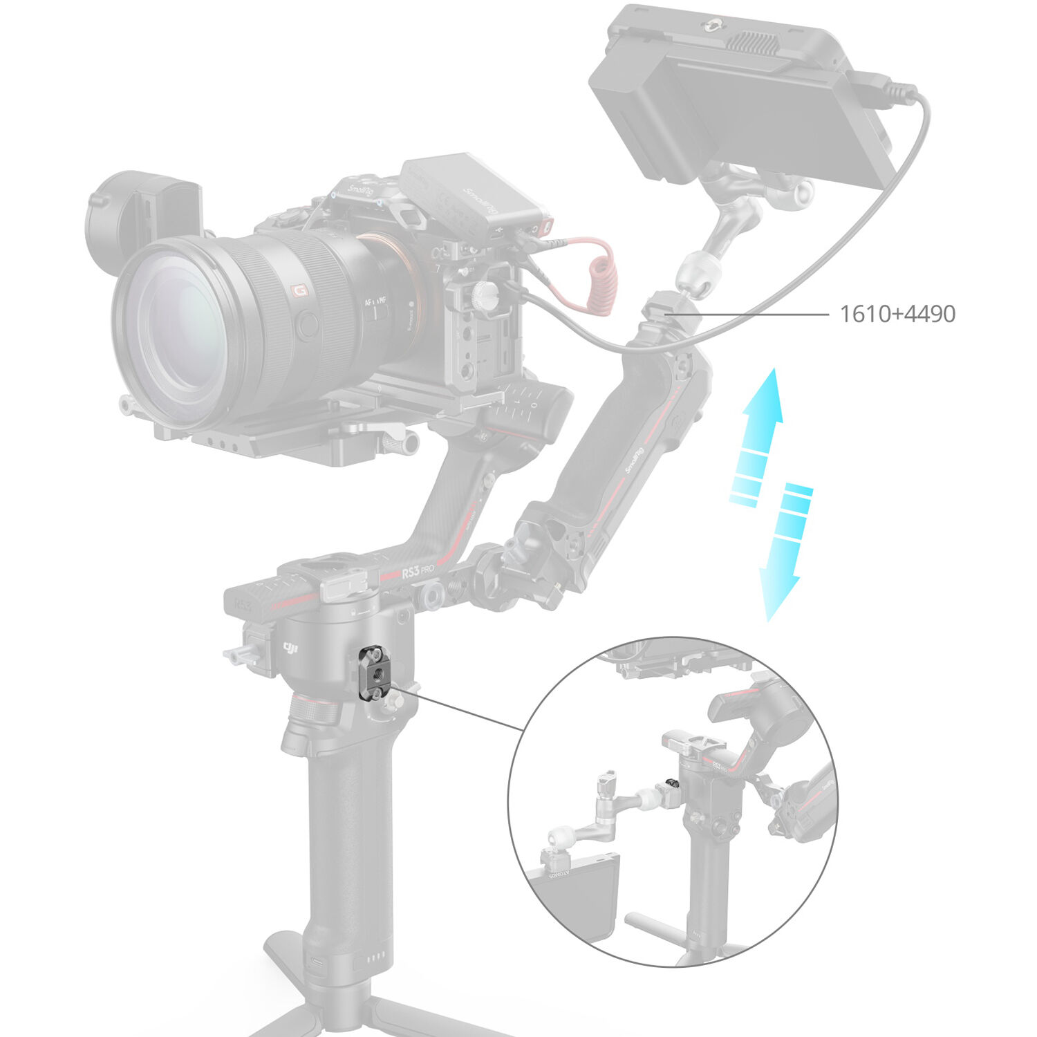 SmallRig 4640 HawkLock H21 Quick Release mini NATO Rail For DJI ...